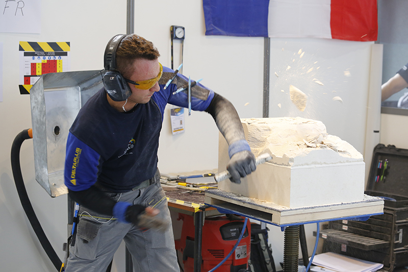 Taille de pierre - Olympiades des métiers